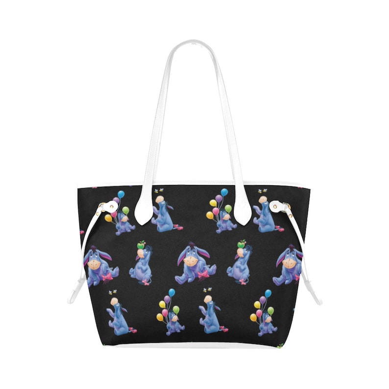 Eeyore Canvas Tote Purse | Eeyore Purse | Eeyore Tote | Disney Purse ...