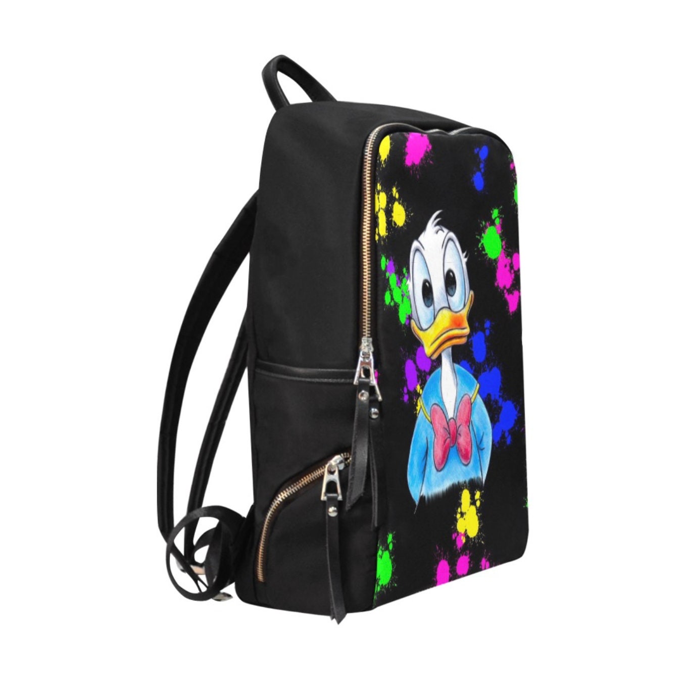 Donald Duck Backpack Donald Duck Book Bag Donald Duck Bag - Etsy