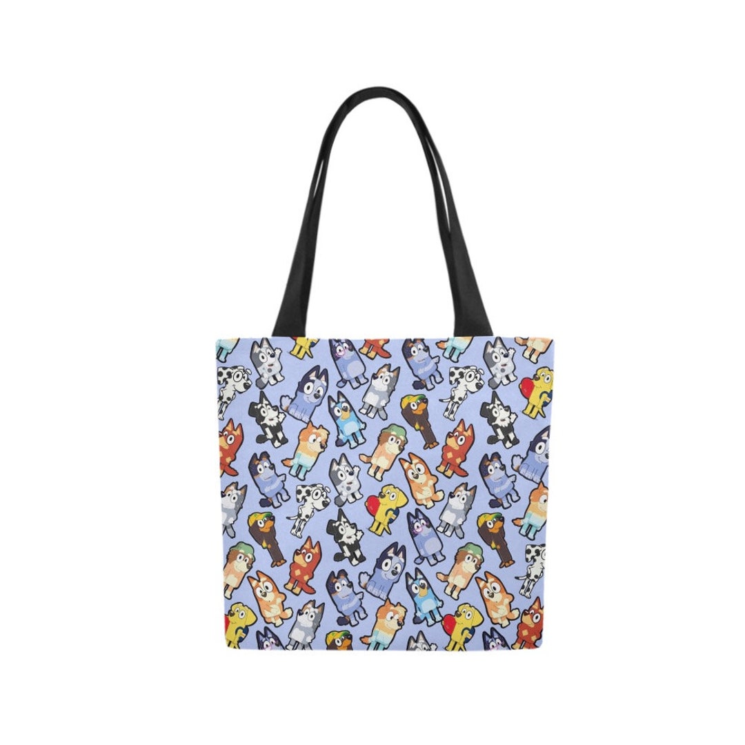 Blue Dogs Canvas Tote Blue Dogs Tote Bag Disney Dogs Purse Dogs Tote ...