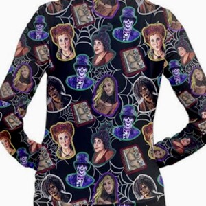Hocus Pocus Jacket Hocus Pocus Zip-up Jacket Disney Halloween Jacket ...