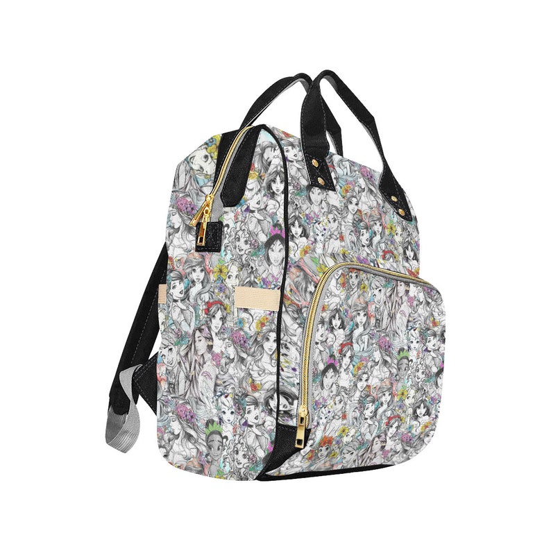 Disney Princess Diaper Bag Backpack | Disney Princess Backpack | Disney ...