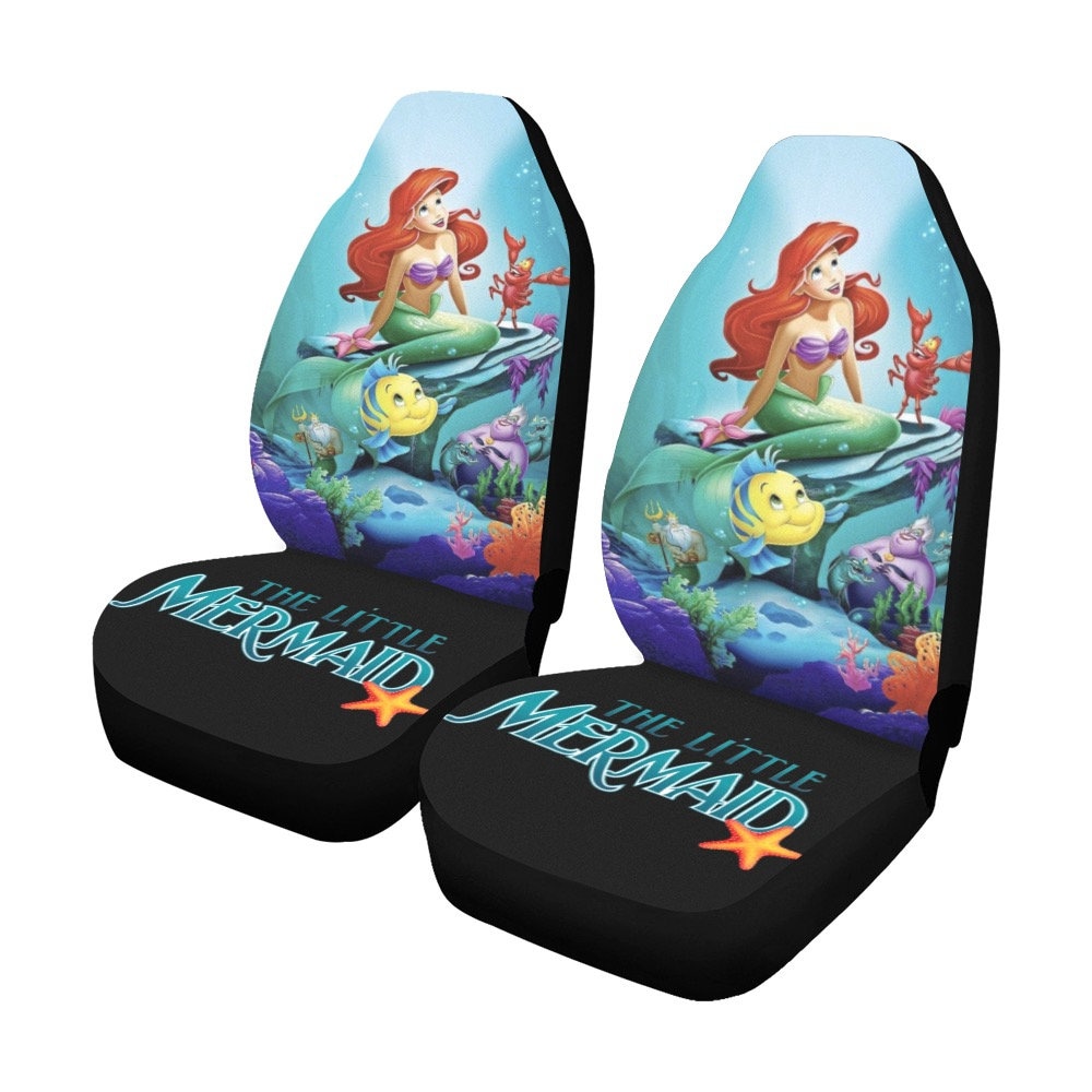 Little Mermaid Car Seat Covers | Ariel Car Seat Covers | Car Seat ...