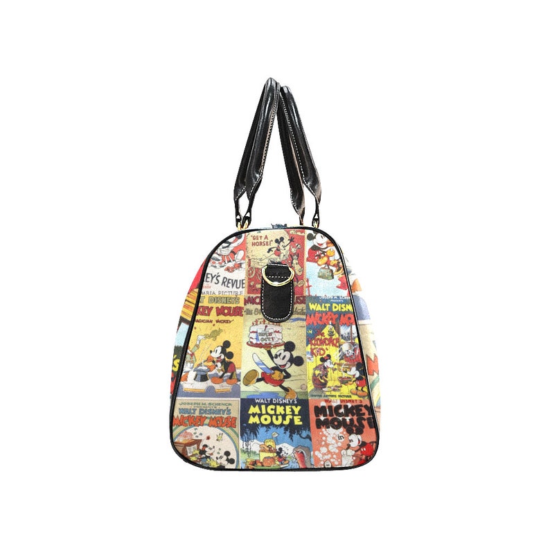 Mickey Mouse Travel Bag Mickey Duffel Bag Disney Duffel - Etsy