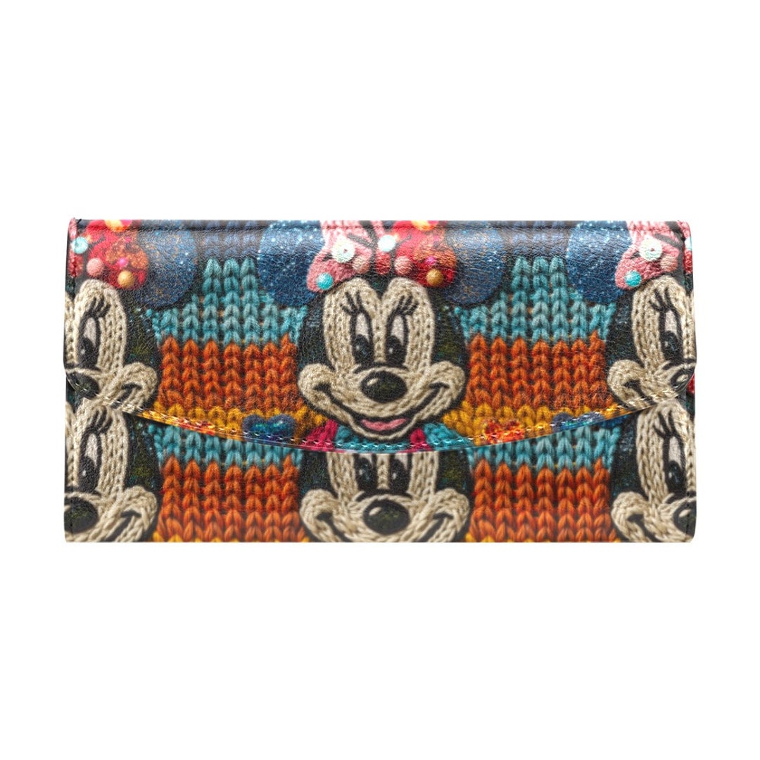 3D Minnie Flap Wallet Minnie Wallet Minnie Purse Disney Purse Disney ...