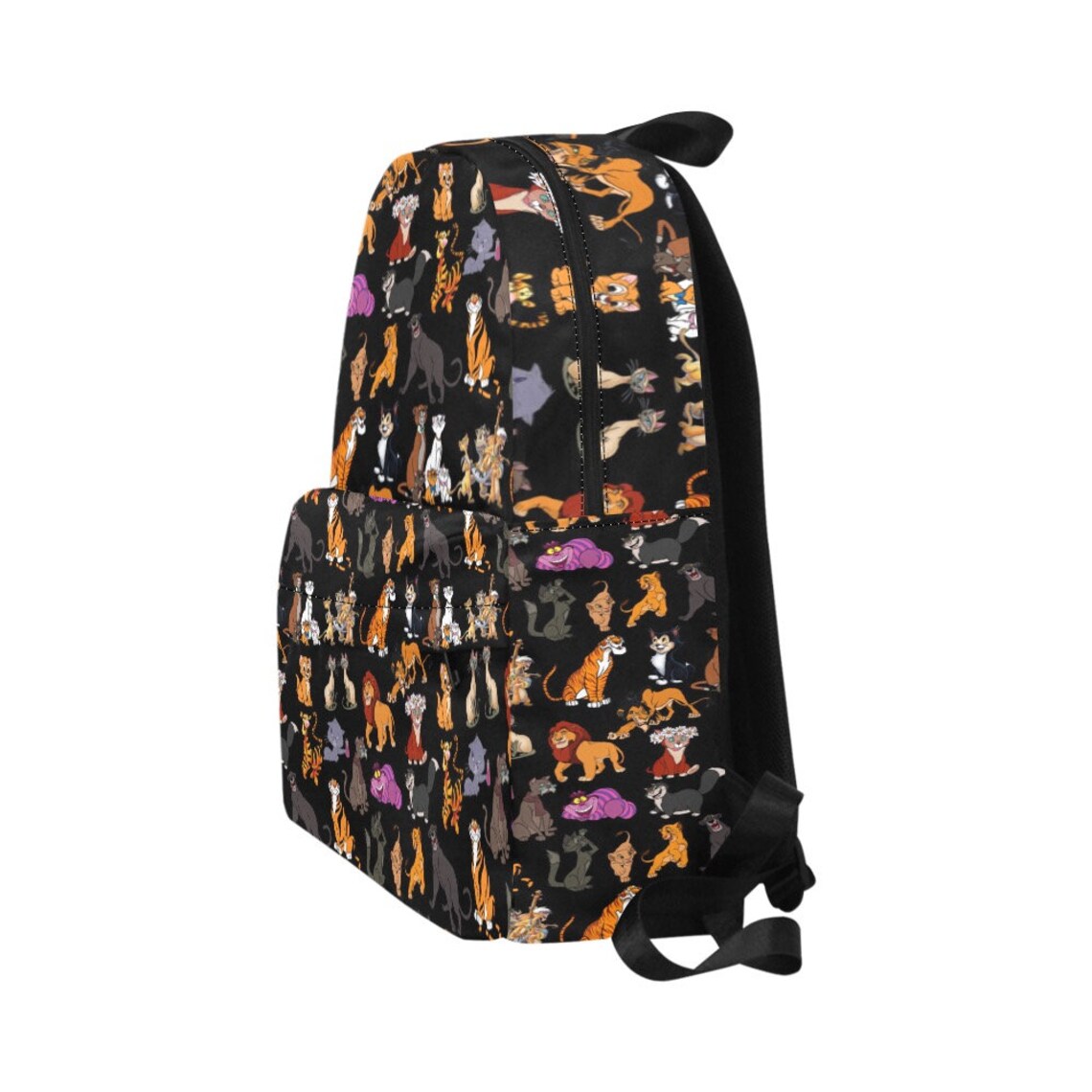 Disney Cats Backpack Disney Cats Book Bag Cats Backpack - Etsy