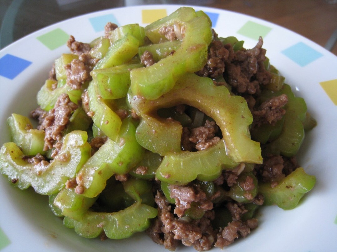 Caribbean Bitter Melon(caraili) and Meat-downloadable Recipe - Etsy