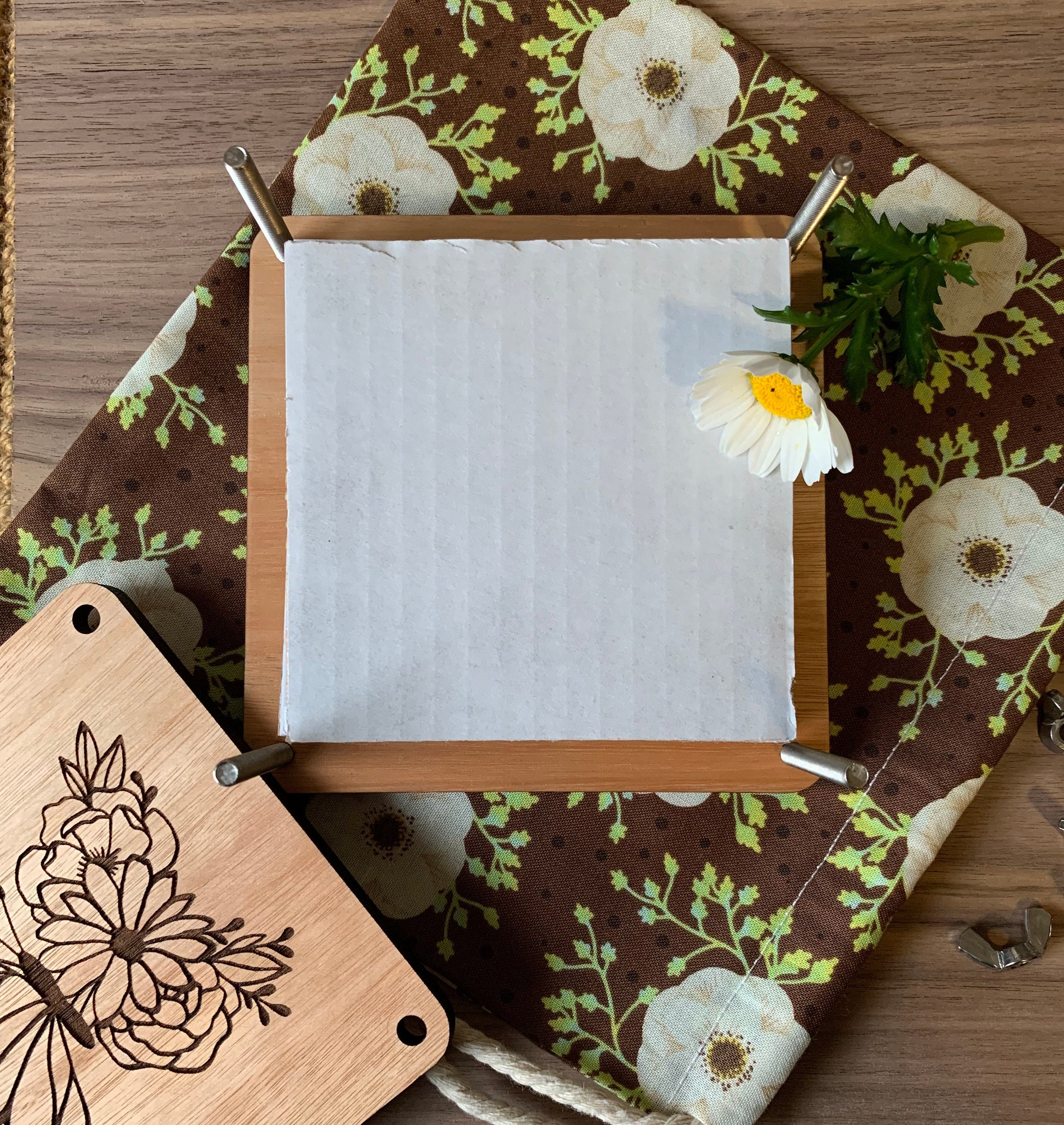 Mini Flower Press Floral Butterfly Tasmanian Oak - Etsy