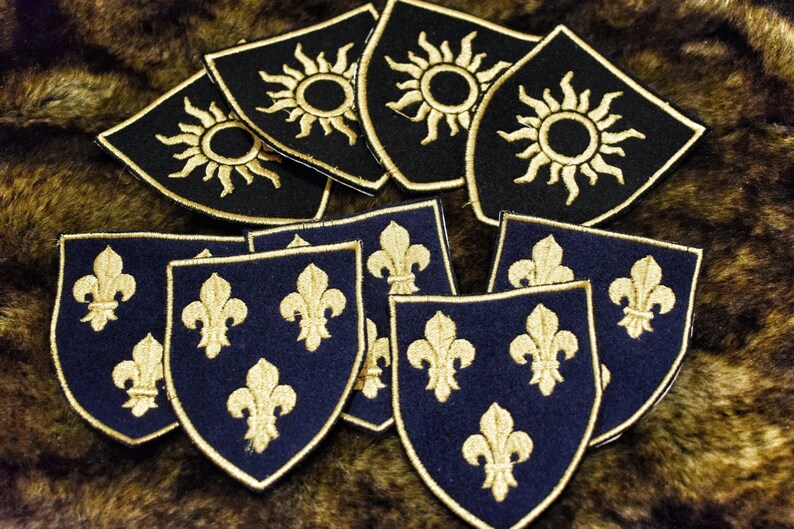 Witcher inspired bagde crest cosplay Larp Nilfgaard Temeria | Etsy