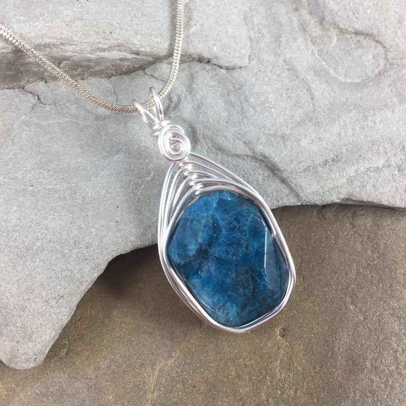 Blue Stone Jewelry - Etsy