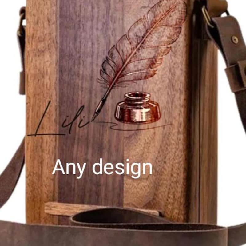 Writers Messenger Wood Box - Etsy
