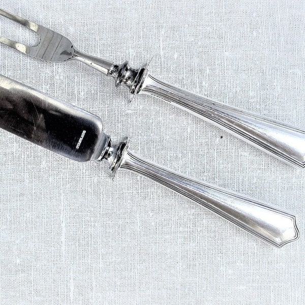 Meat Carving Set - Etsy