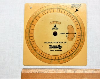 Nautical Slide Rule - Etsy