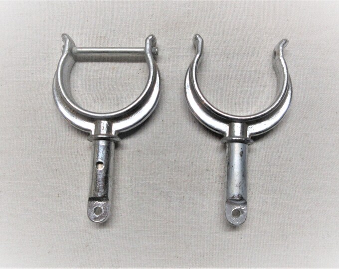 Pair of Maine Vintage Solid Brass Open Oar Locks - Etsy