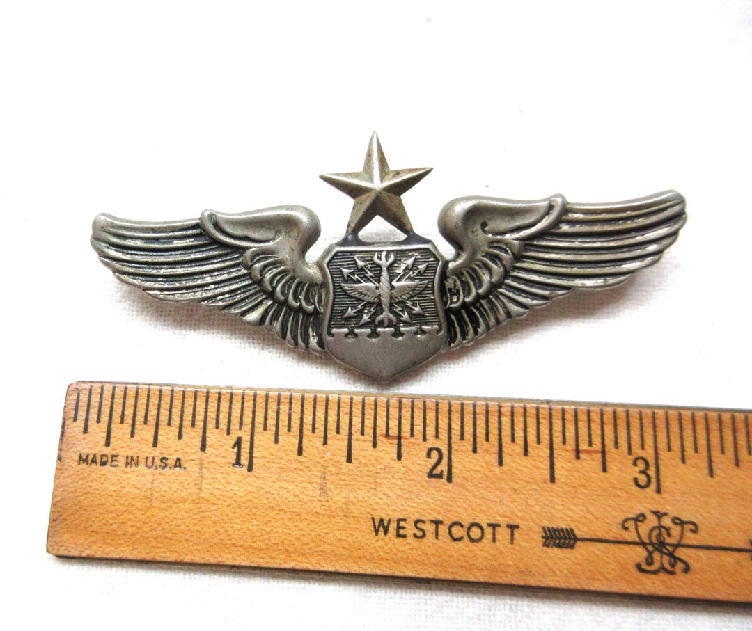 USAF Senior Navigator Wings Pin: NY Meyer Inc, New York From the 1950s ...
