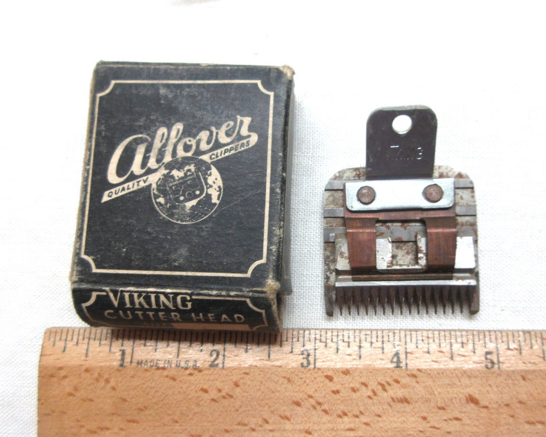 Vintage Allover Viking Razor Cutting Head: Made in USA. Some Rust. - Etsy