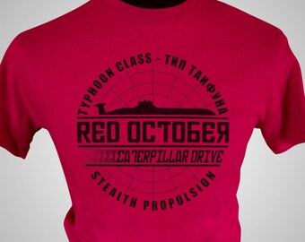 Red October Shirt - Etsy
