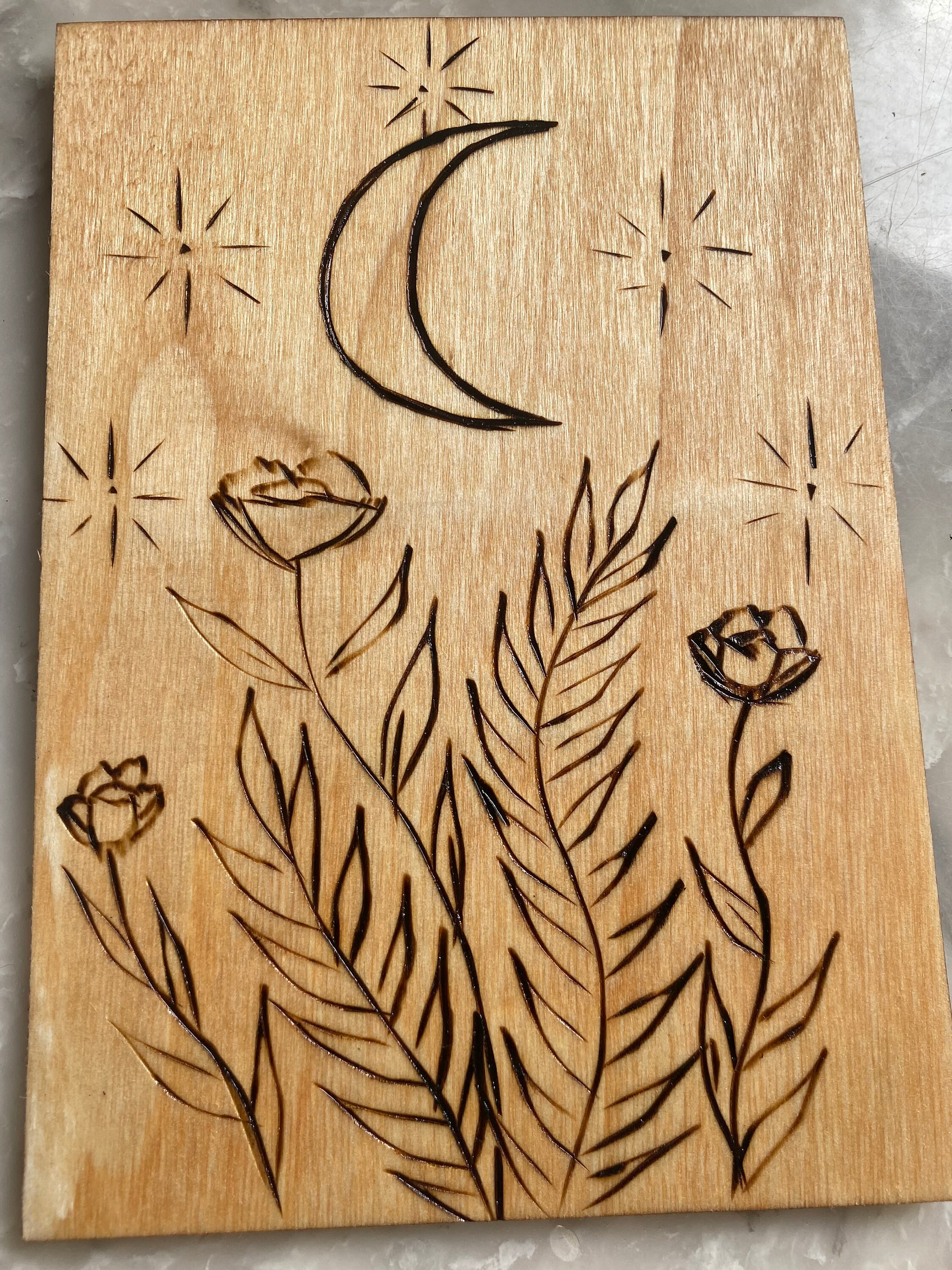 Crescent Flowers - Etsy