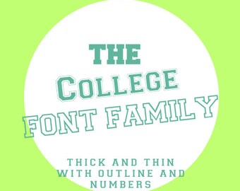 Futura Font Family Bold Style RETRO Thick Alphabet Letters - Etsy