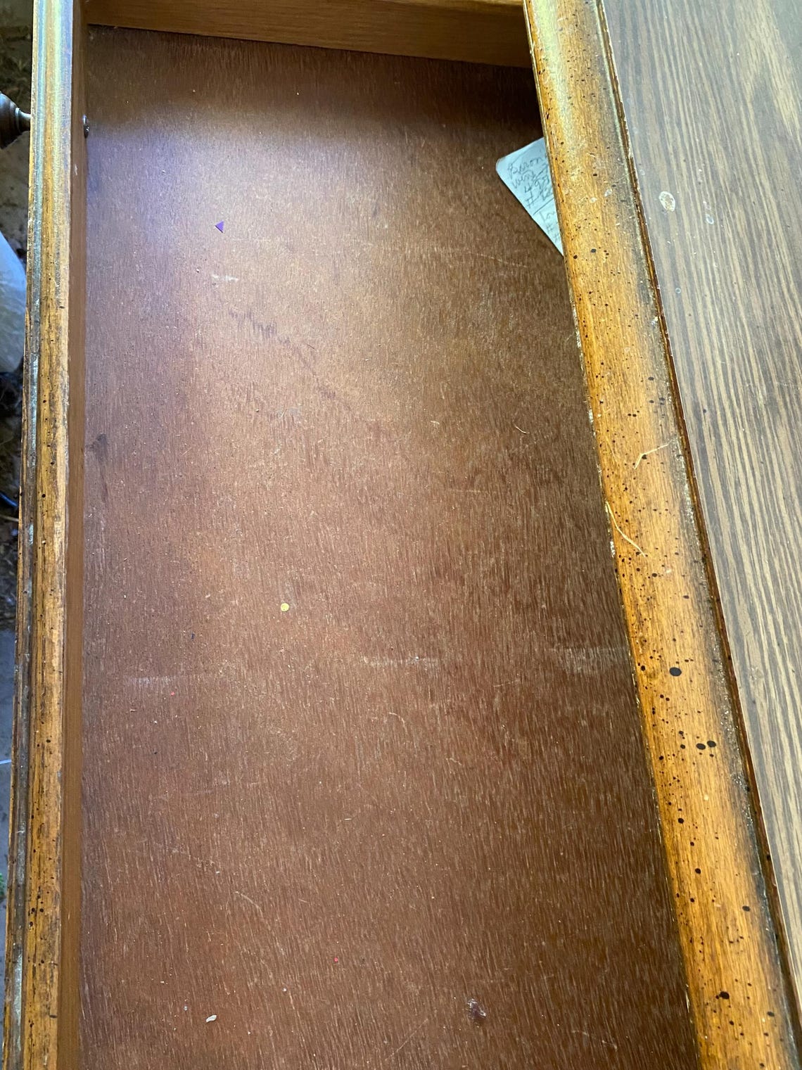Vintage Desk, 1950s American Drew Solid Wood , 4 Drawer Desk - Etsy
