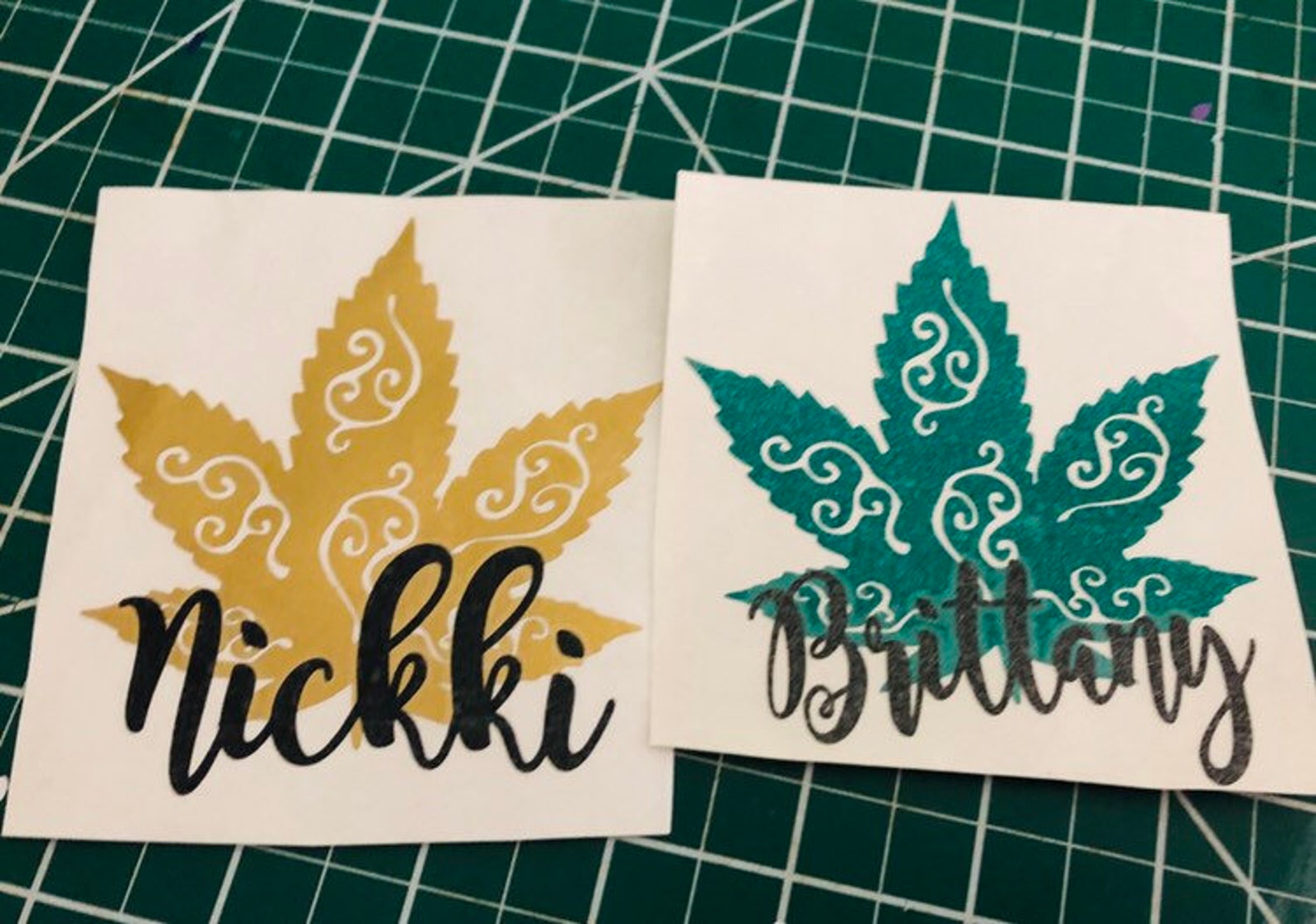 Marijuana Leaf Decal Pot Leaf Sticker 420 Weed Decal - Etsy