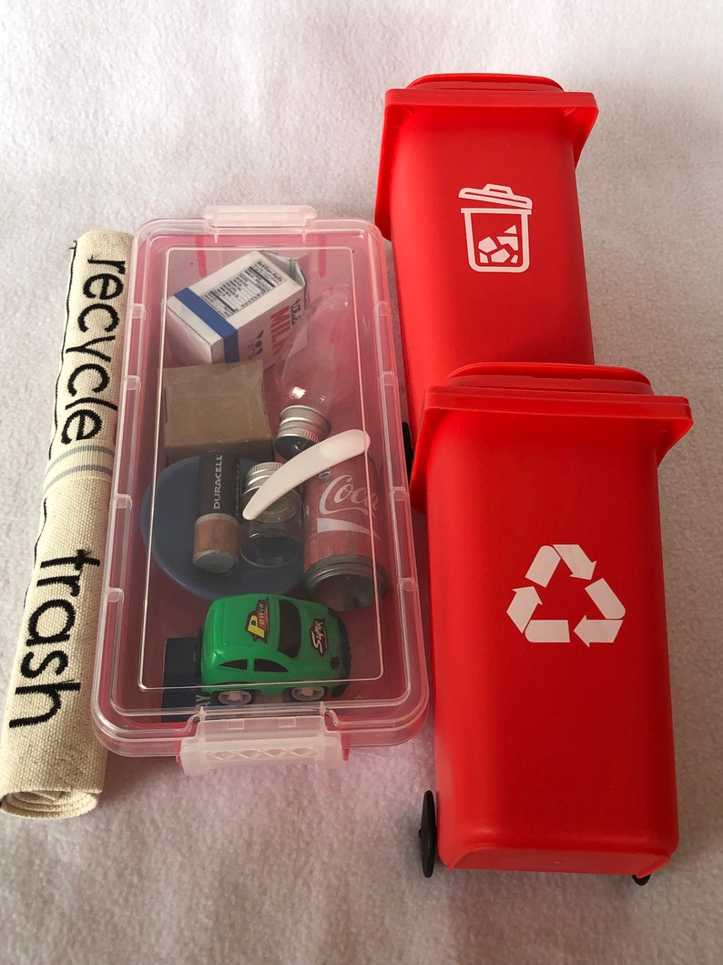 Trash Vs. Recycle Sorting Montessori Sorting Mat Plus ALL - Etsy