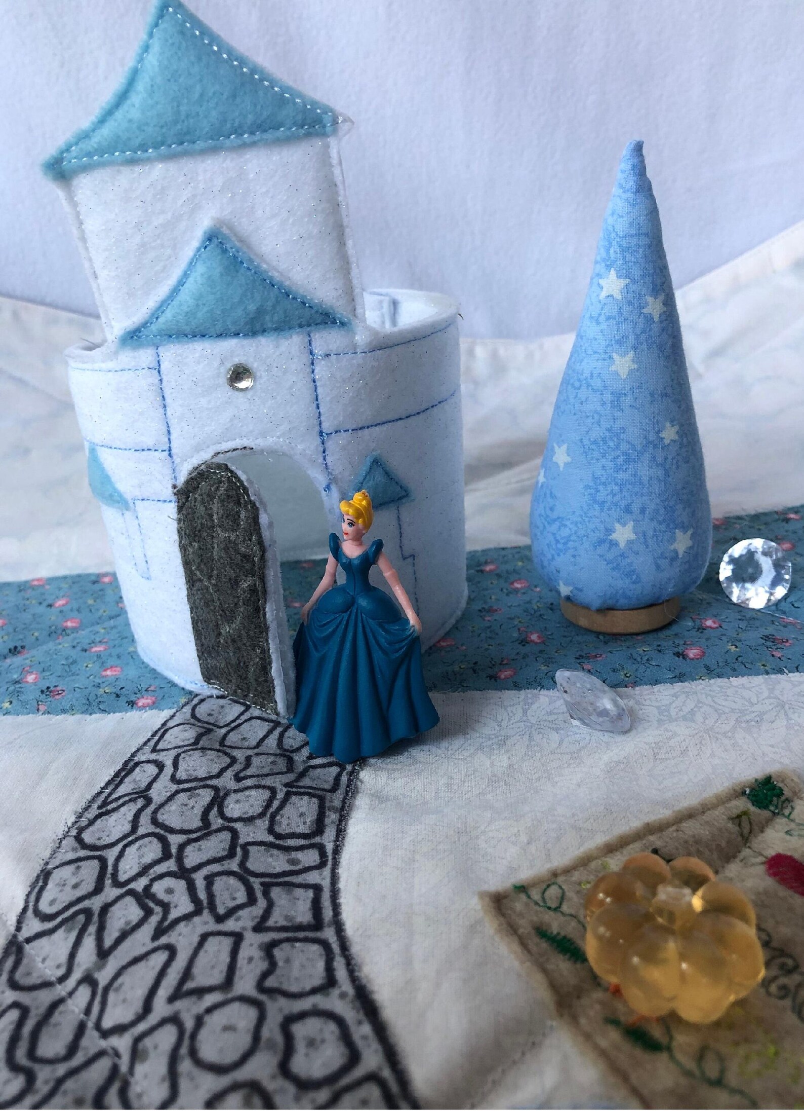 Cinderella Play Mat Play Set Play Scape Play Mat Castle, Pumpkin Coach ...