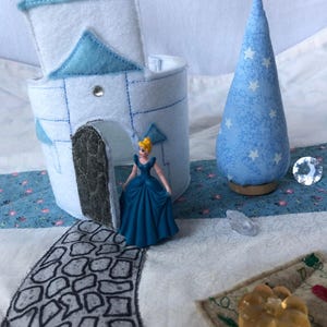 Cinderella Play Mat Play Set Play Scape Play Mat Castle, Pumpkin Coach ...