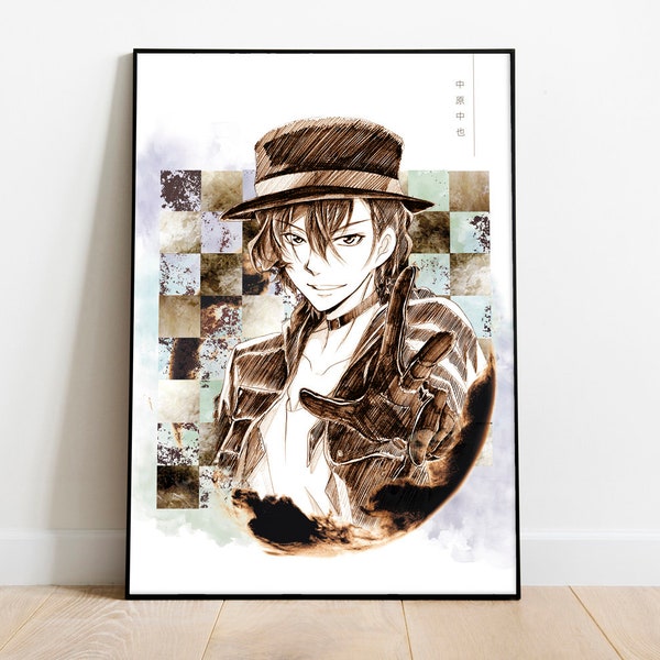 Chuuya Print BSD Fan Art - Etsy Canada