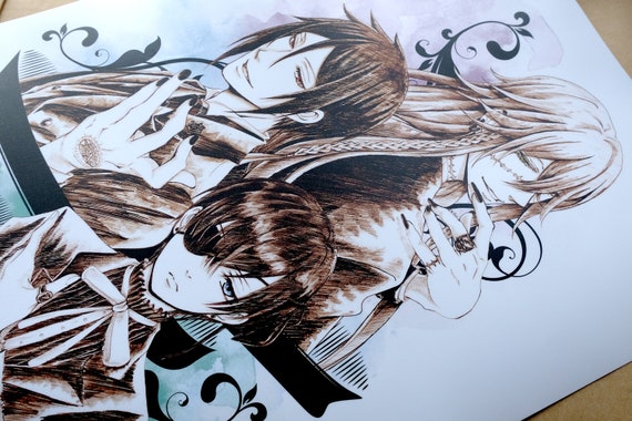 Black Butler Sebastian Drawings