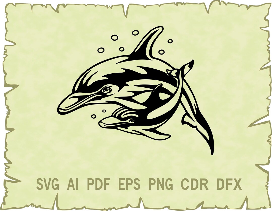 Delfin Vektor , Delfin svg , Delfin Clipart , Delphine SVG , SVG ...