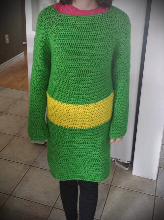 Items similar to Undertale-Inspired Chara Sweater on Etsy