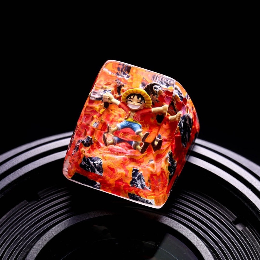 One Piece Keycaps, Luffy Keycap, Plastic Keycap, Esc Keycap, Custom ...