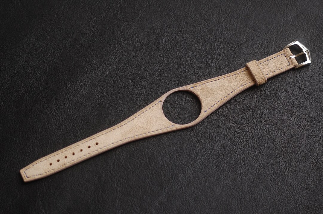 Omega Dynamic Watch Strap White Suede Watch Strap - Etsy
