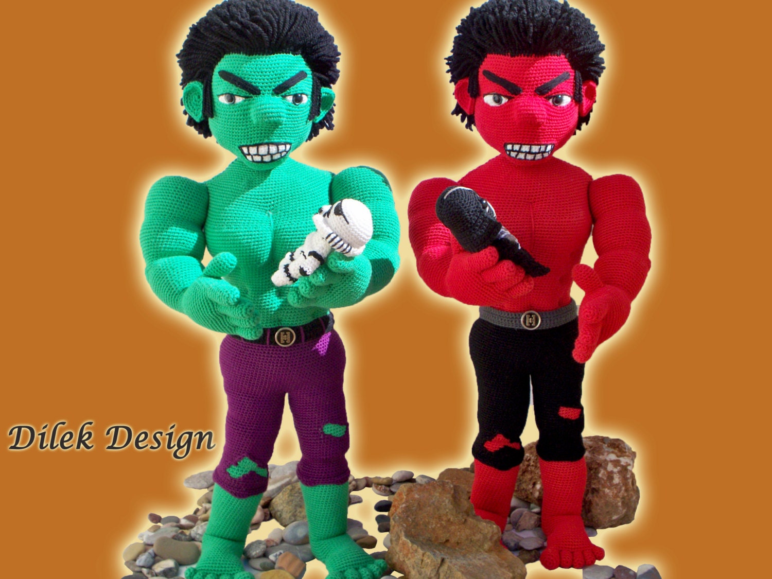 CROCHET PATTERN - HULK - Giant - the Incredible Hulk - Amigurumi ...