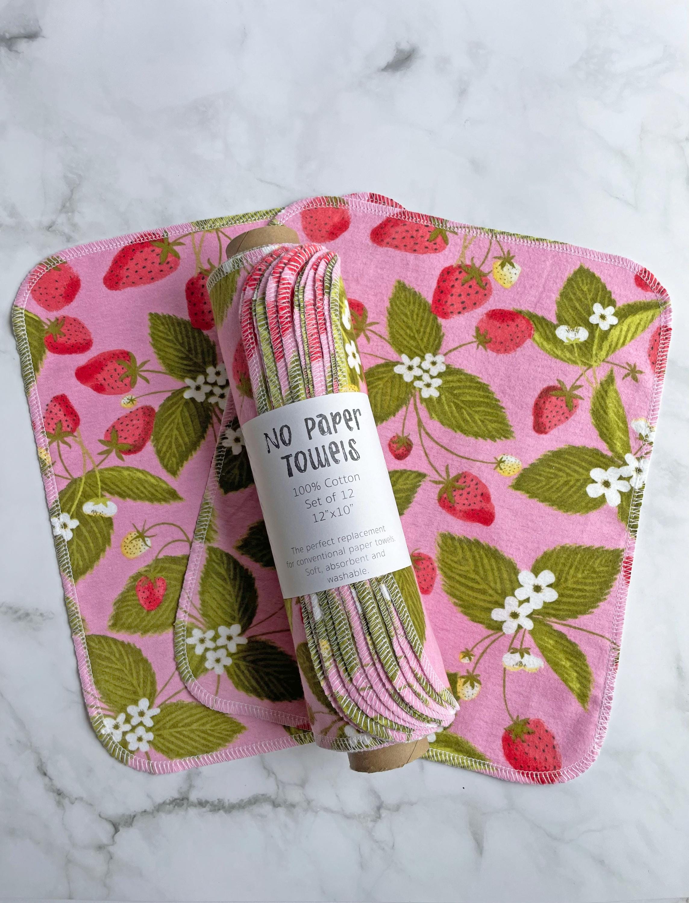 Individual Prints No Paper Towels // Set of 12 No Paper Towels ...