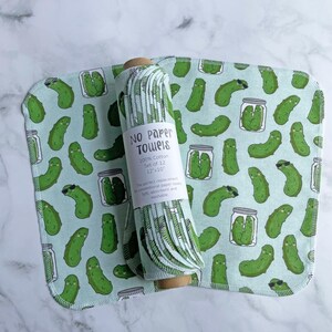 Individual Prints No Paper Towels // Set of 12 No Paper Towels ...