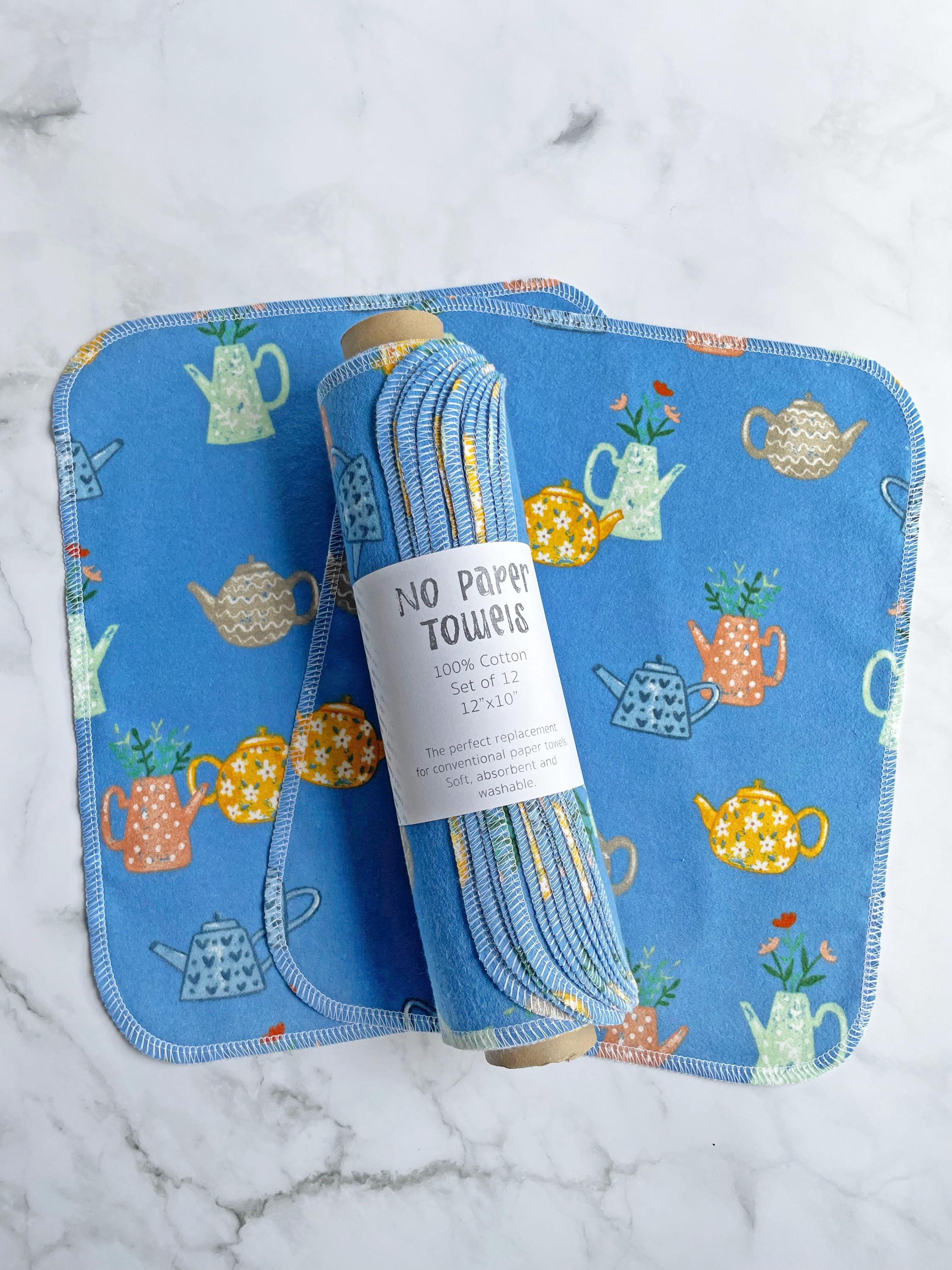 Individual Prints No Paper Towels // Set of 12 No Paper Towels ...