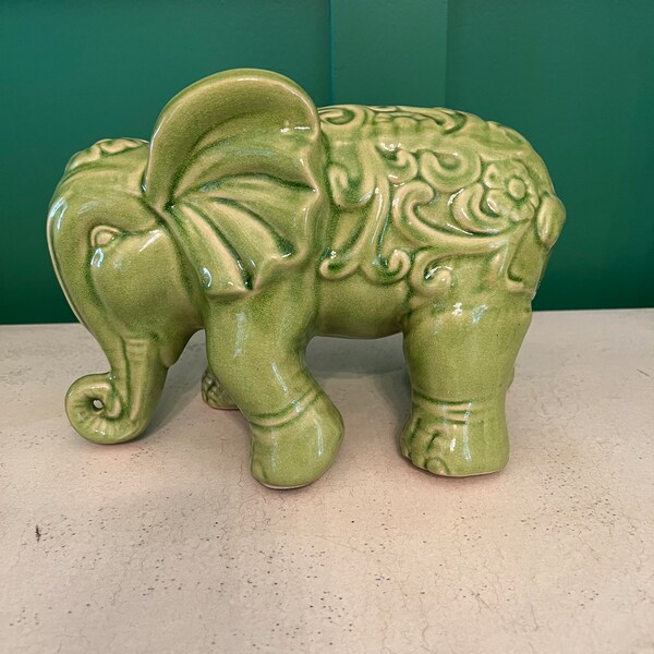 Elephant Lime Green - Etsy