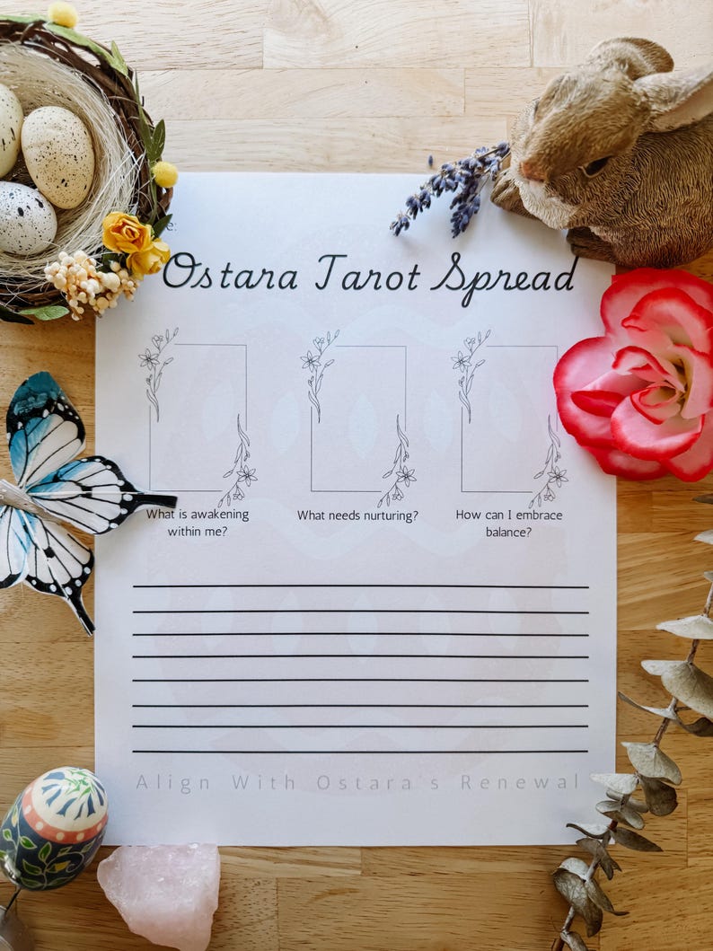 Ostara Tarot Spread, Digital Download - Etsy