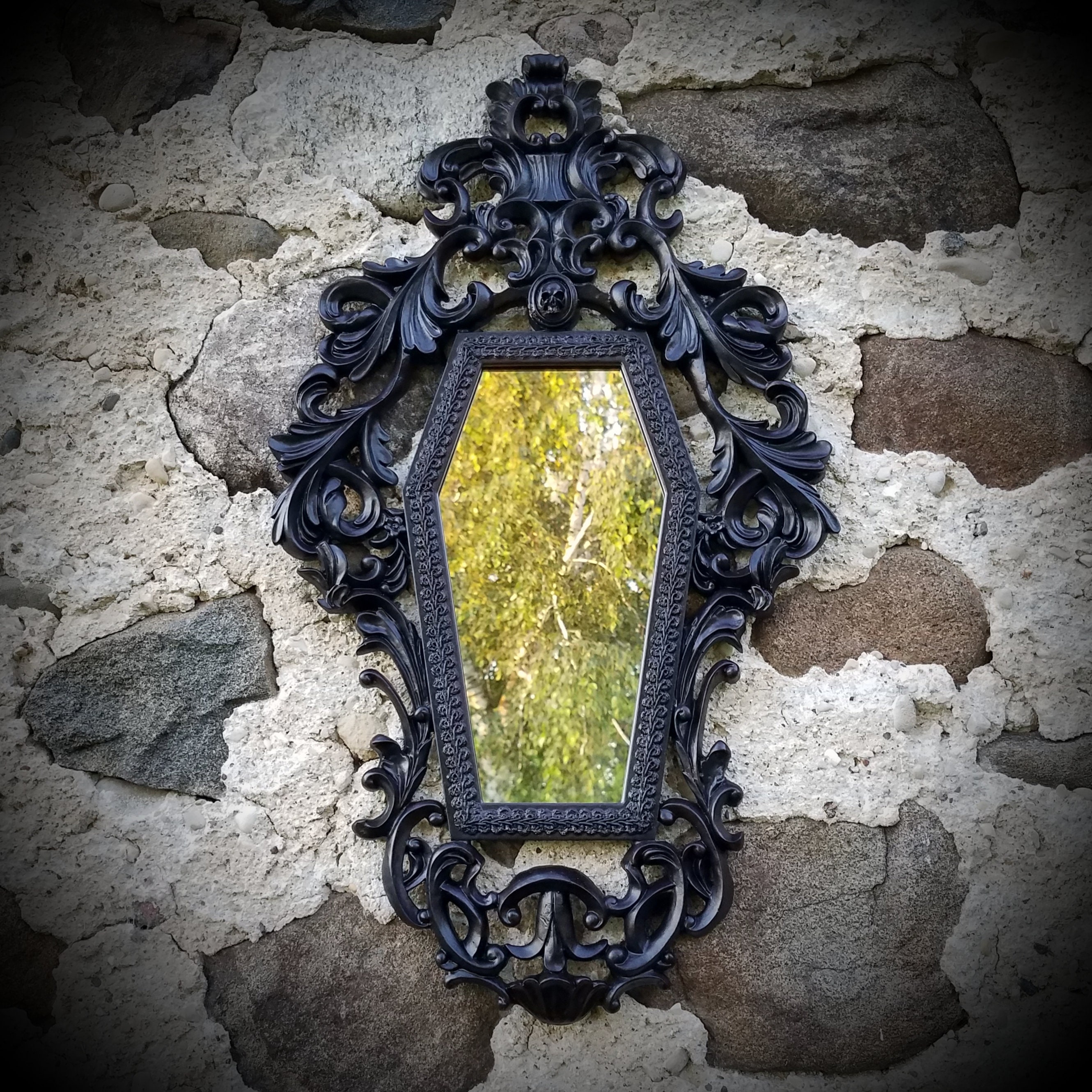 Gothic Victorian Coffin Mirror | Etsy