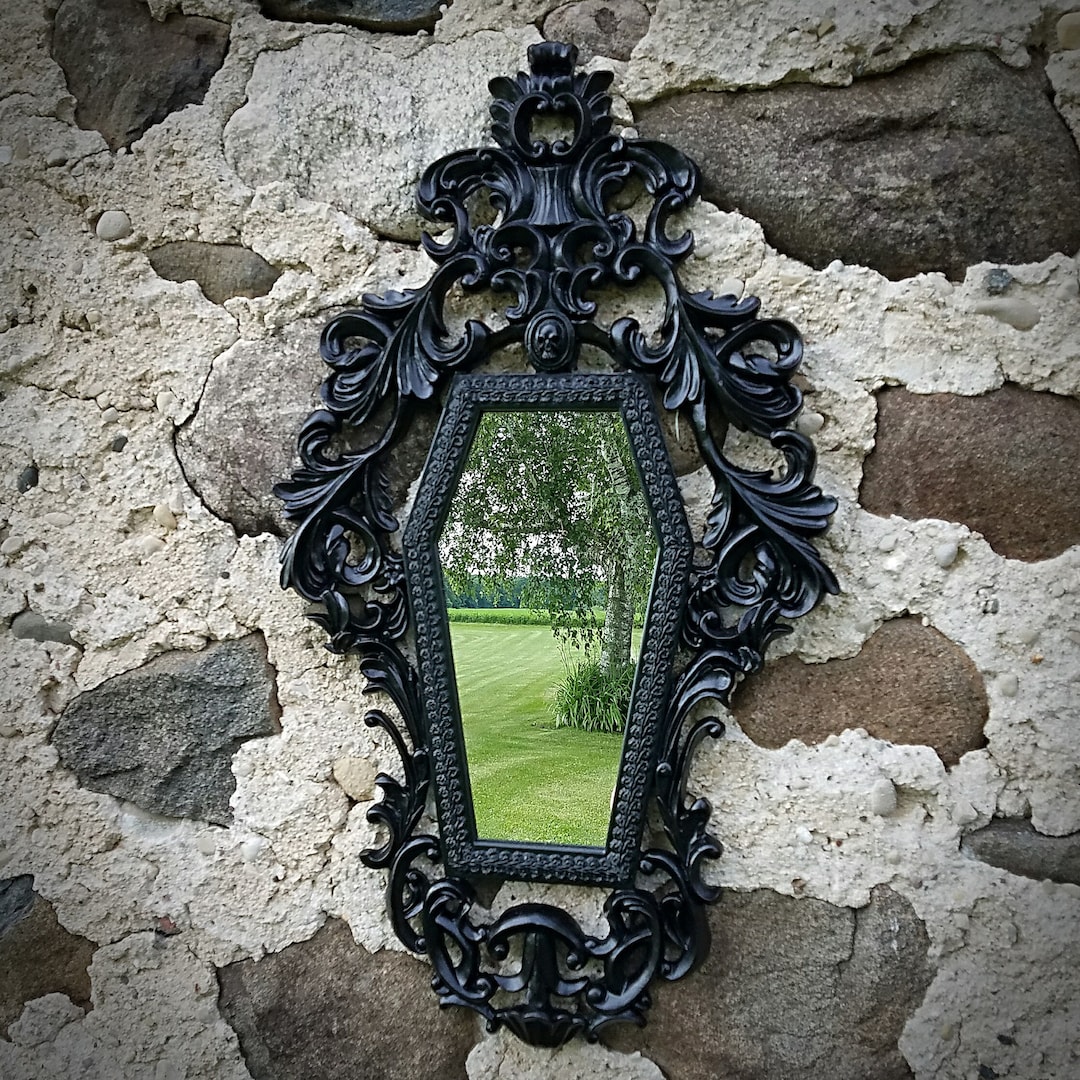 Gothic Victorian Coffin Mirror - Etsy
