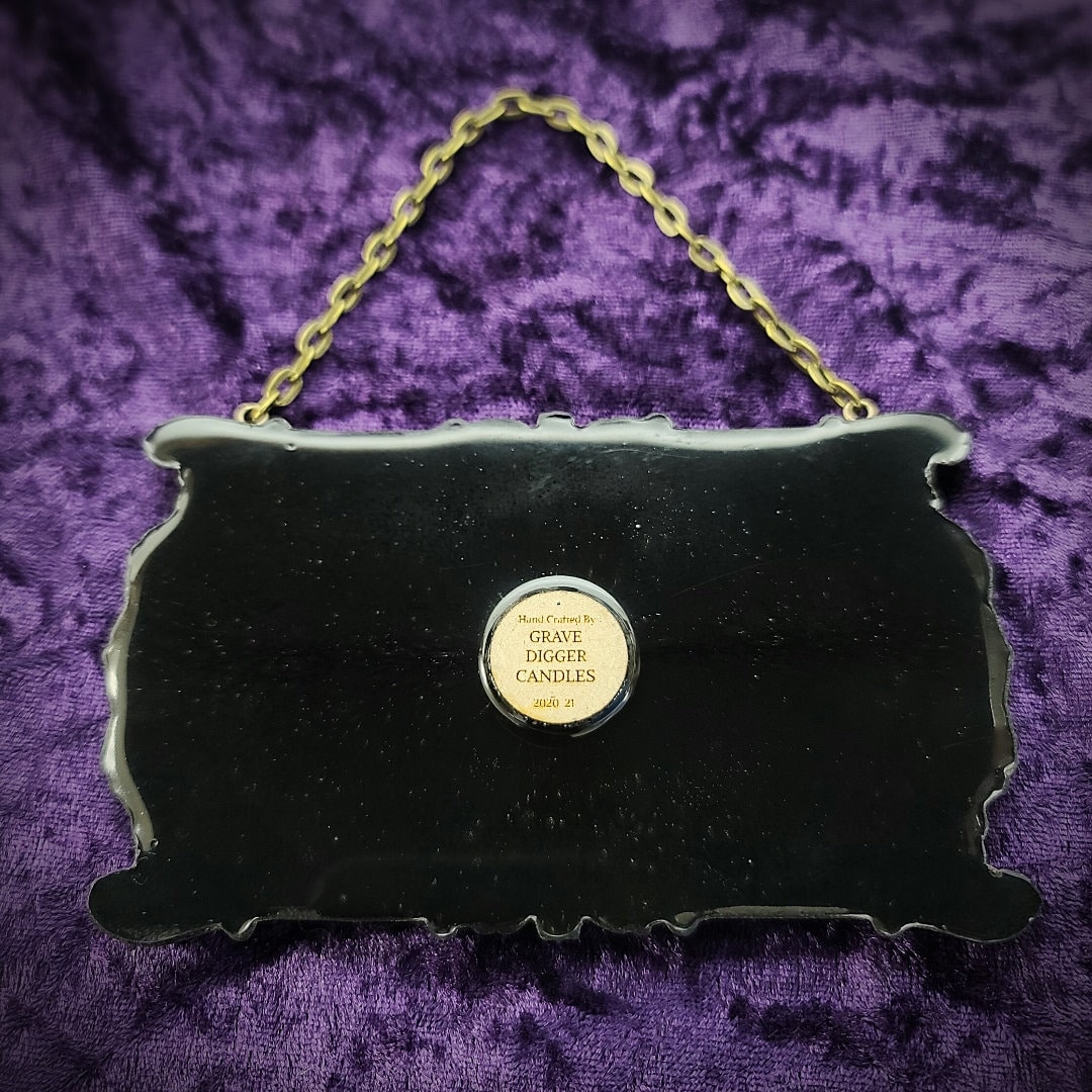 Victorian Coffin Plaque Ornament Handmade Replica Cold Cast - Etsy