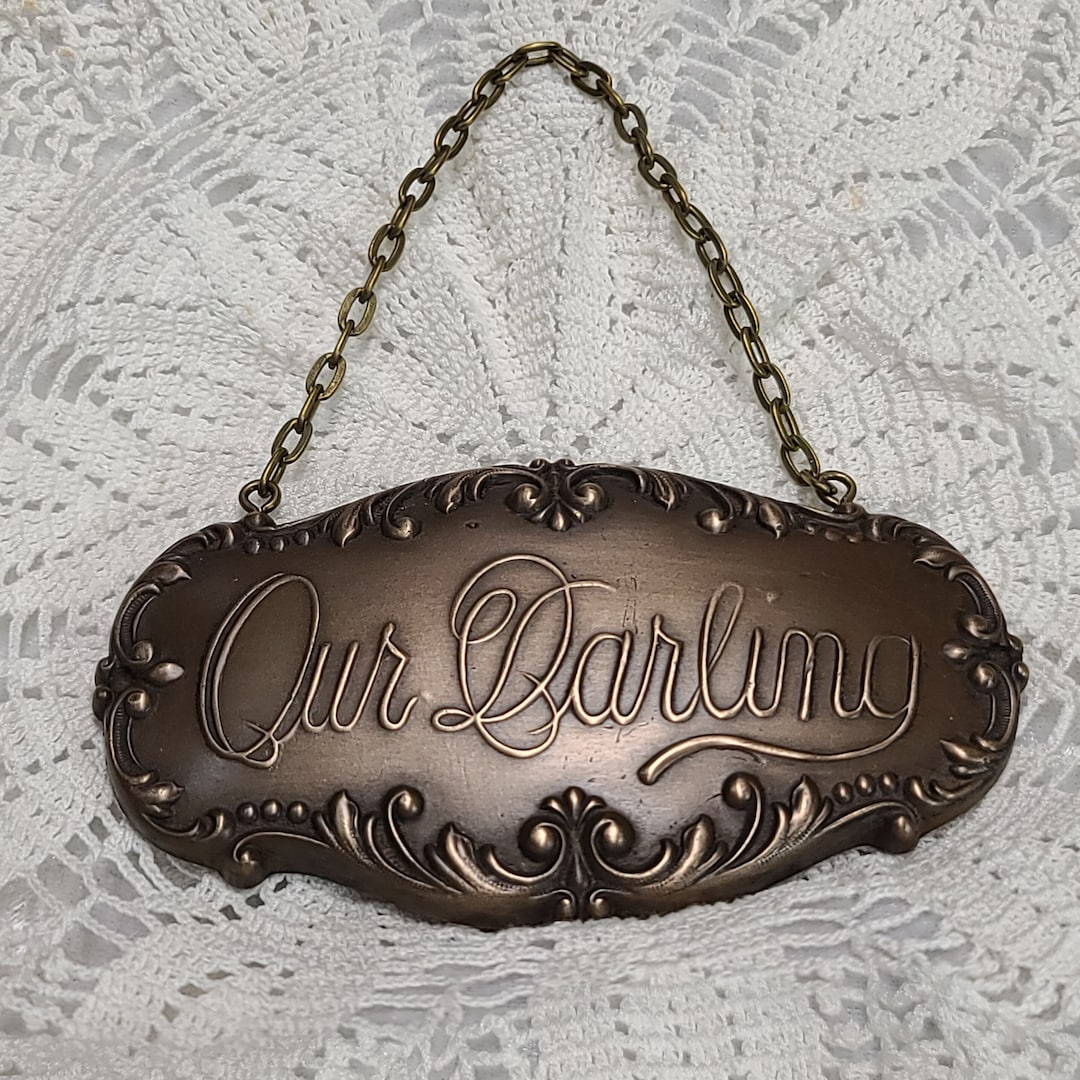 Victorian, Coffin Plaque Ornament, Handmade, Replica, Cold Cast Bronze ...