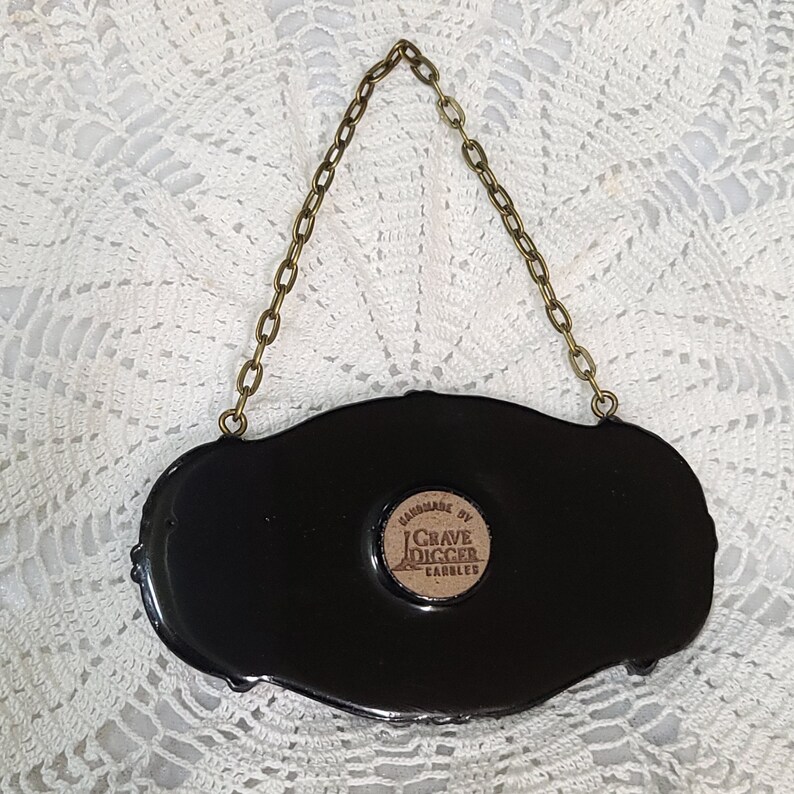 Victorian, Coffin Plaque Ornament, Handmade, Replica, Cold Cast Bronze ...