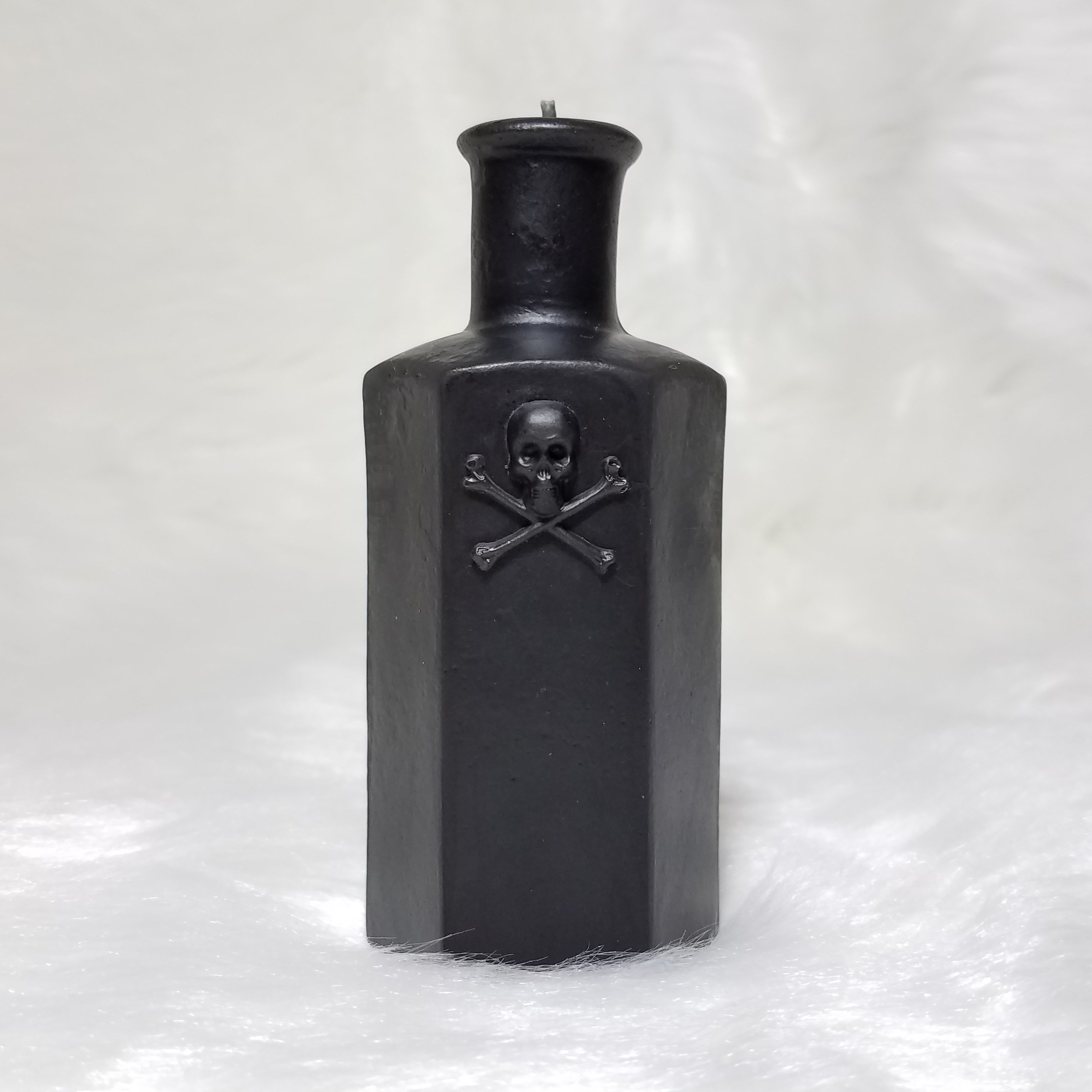 Black Beeswax Poison Bottle Candle Conjuring Spirits - Etsy