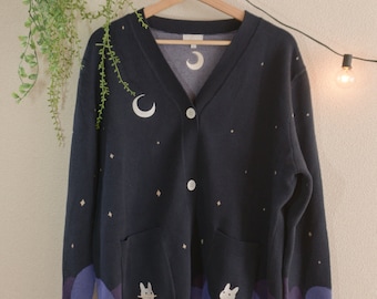 Space Bun Cardigan - Etsy