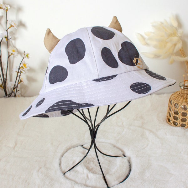 Cow Bucket Hat Crochet Pattern - Etsy