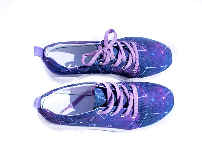 Constellation Space Shoes MADE TO ORDER - Etsy