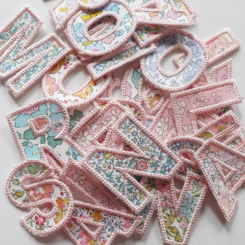 Friendship Initial Patch 2 Any Color Custom Made - Etsy