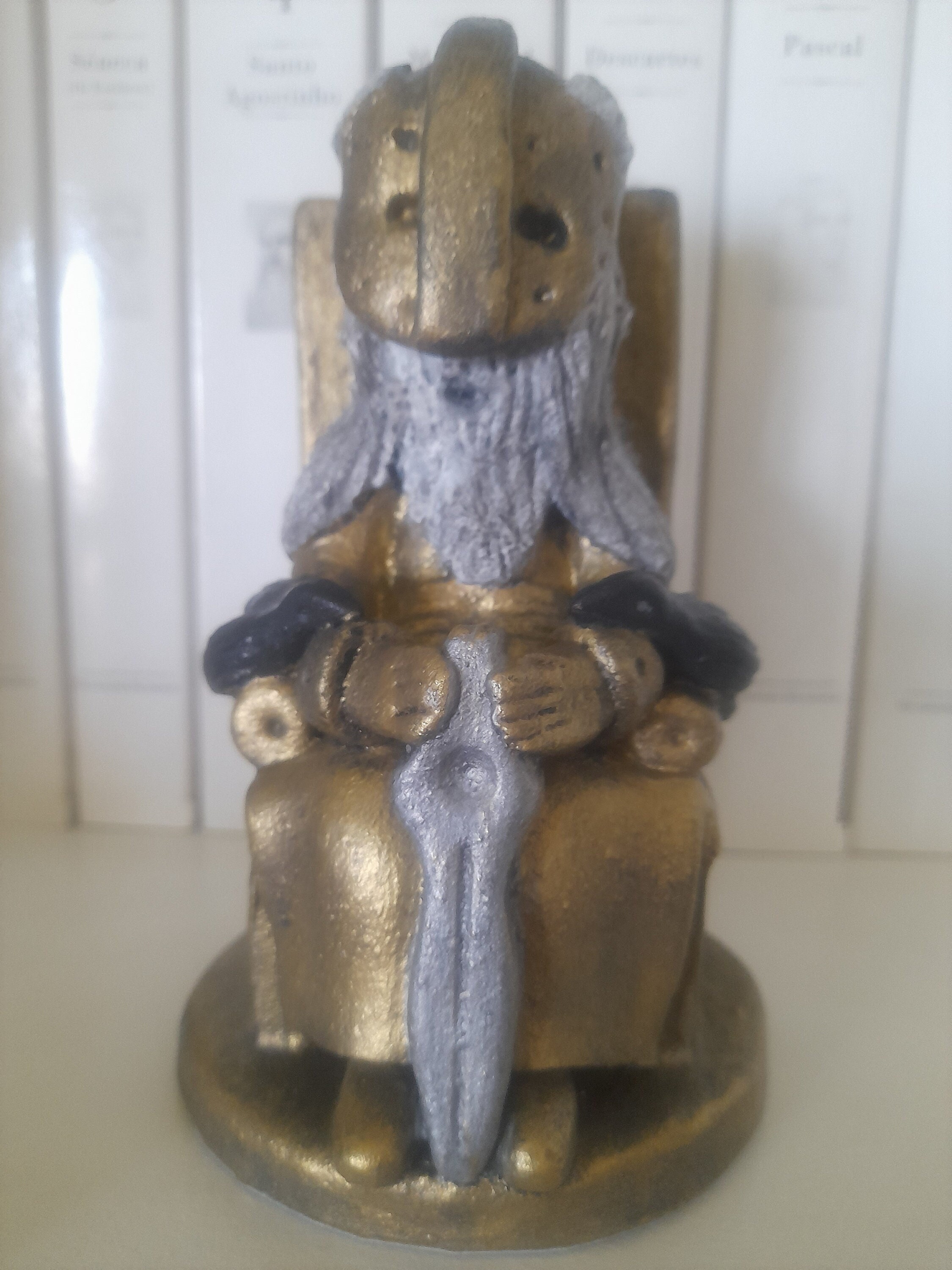 Odin Altar Statue / Norse God Odin Statue / Odin the Allfather Statue ...